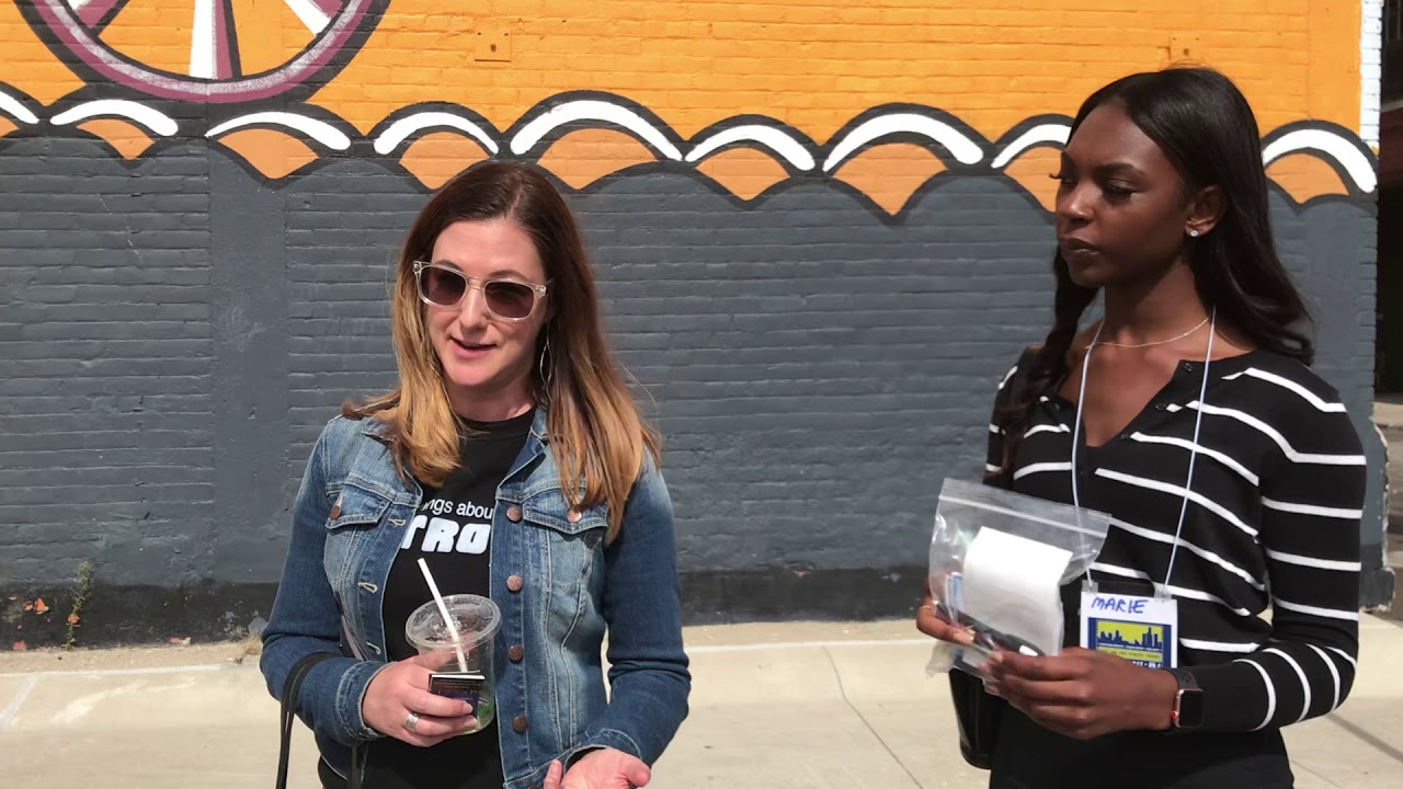 Emily T Gail with Becky Scarcello Feet on the Street Tours in Detroit ...