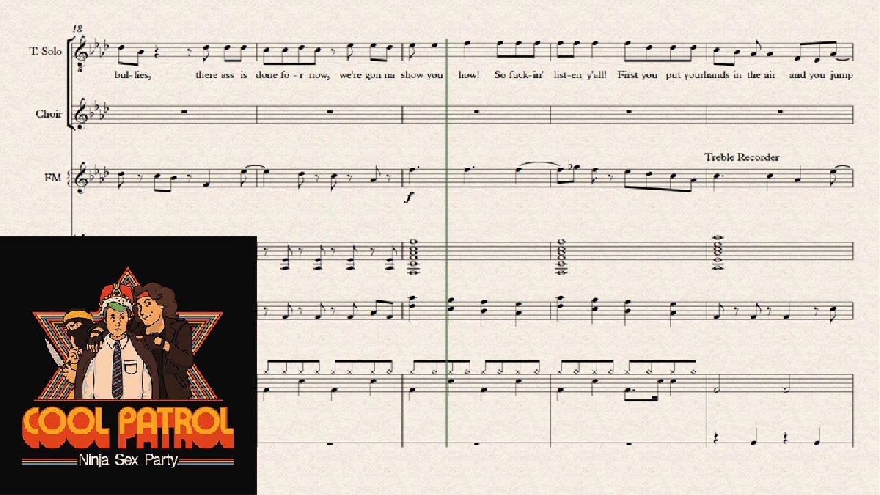 Cool Patrol - NSP - Full Score - YouTube