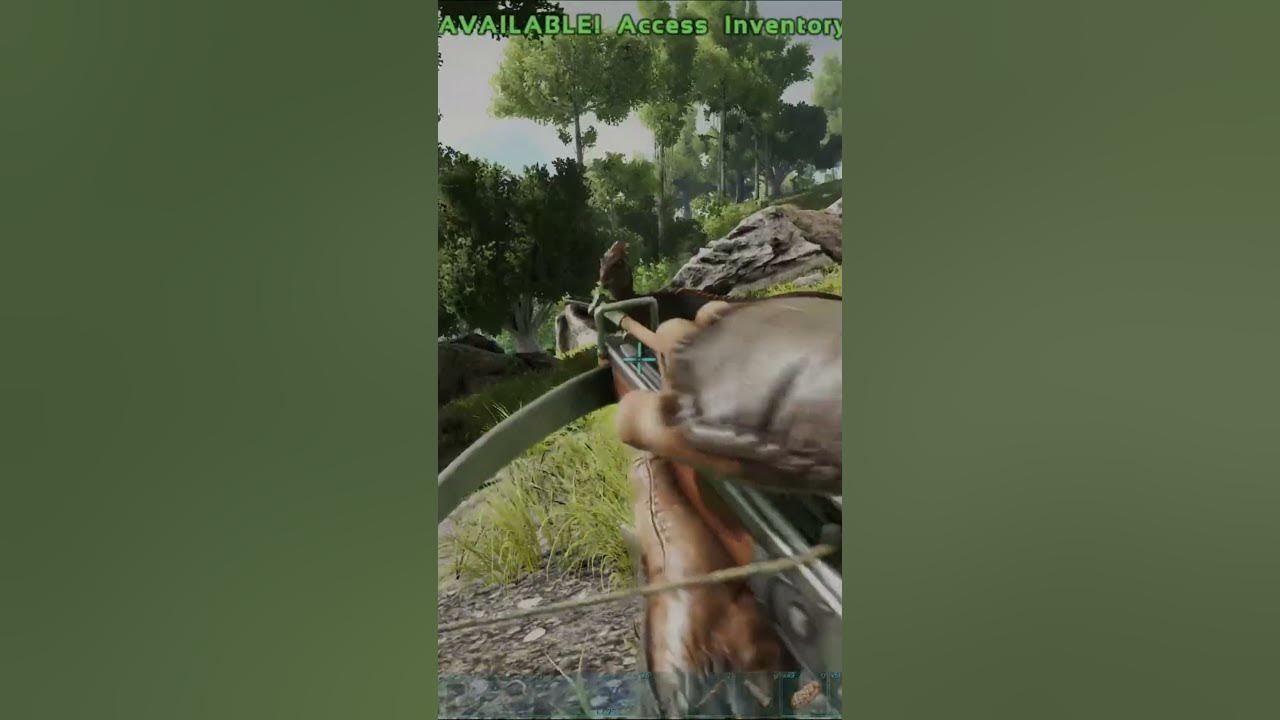 How To Tame A Raptor In Ark Survival Evolved #shorts #ark - YouTube