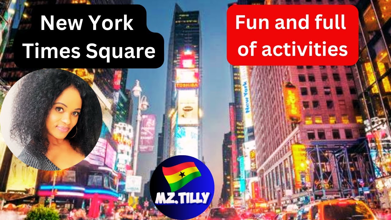 I love New York Times Square! Fun and full of activities || Mz.Tilly ...