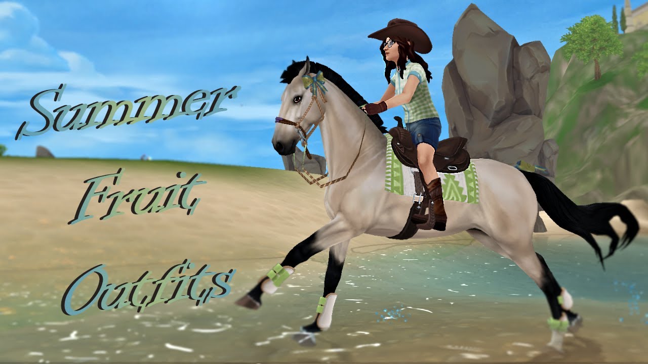 Summer Fruit Outfits #5 ~ [SSO] Star Stable Online Outfits - YouTube