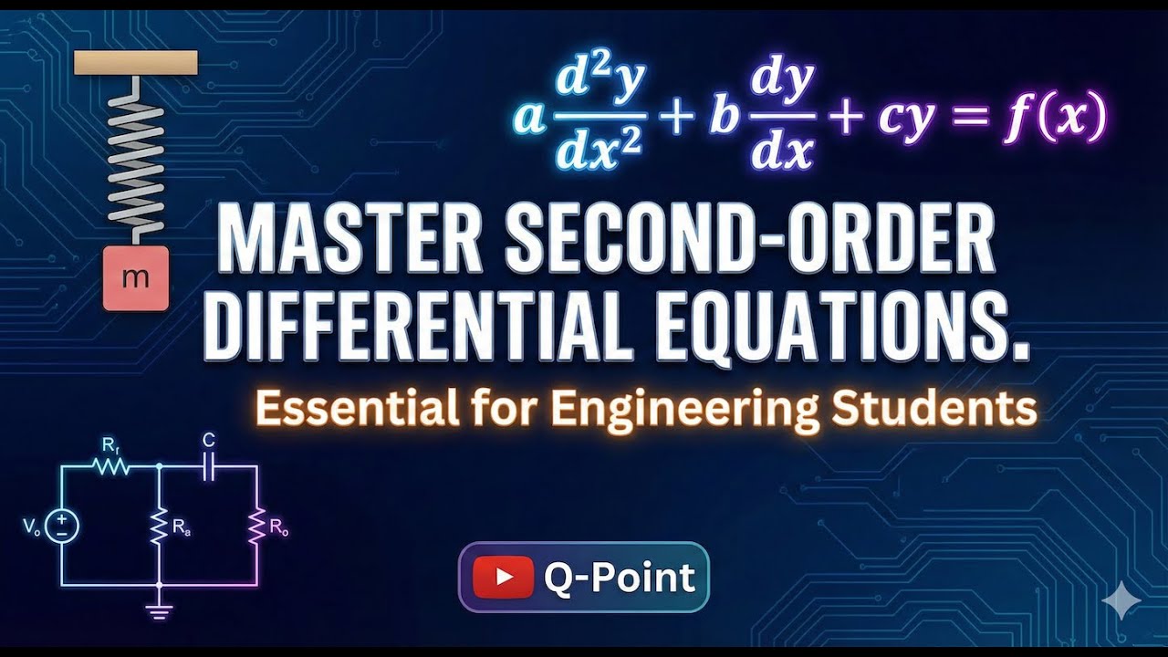 Second Order Differential Equation in simple and easy Language ( part 1 ...