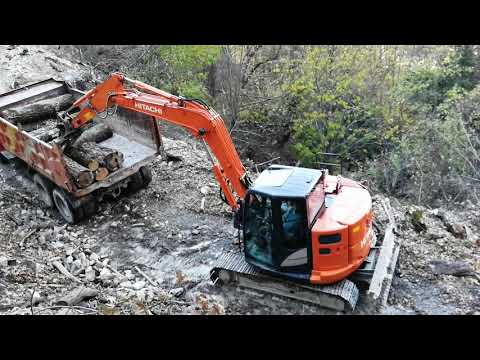 AS 950 TOMRUK YÜKLEME HITACHI 9 TONLUK MAKİNA