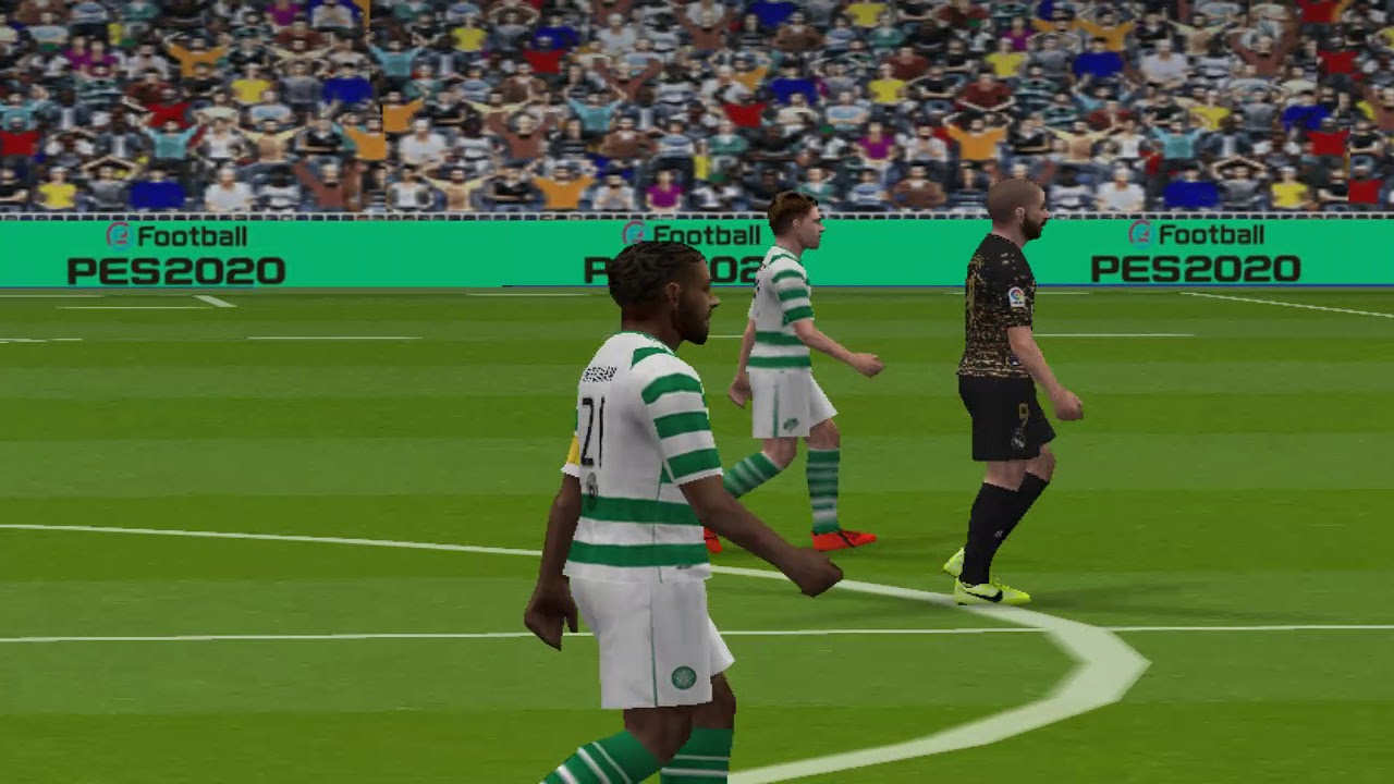 PES 2020 [PSP] Real Madrid CF Vs Celtic FC - YouTube