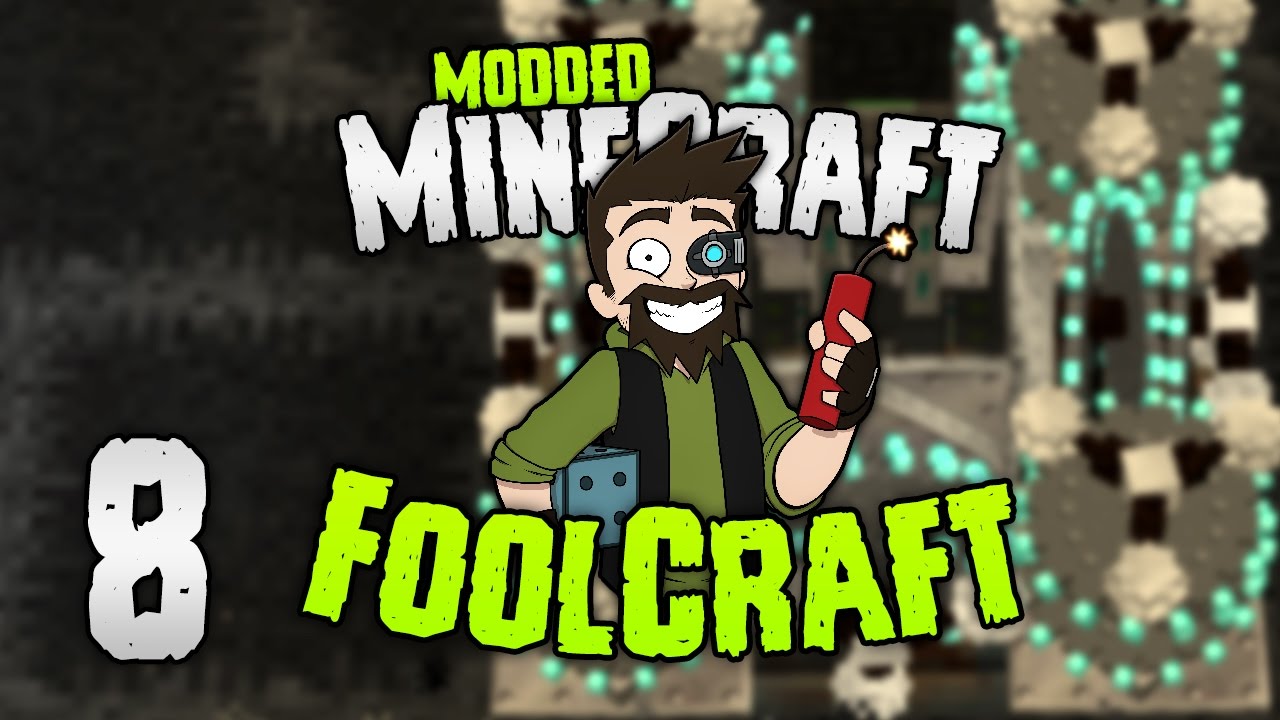 Minecraft: FOOLCRAFT | #8: DEMENTED MOBFARM 🌑 (DONT JUDGE ME!!) [Modded ...