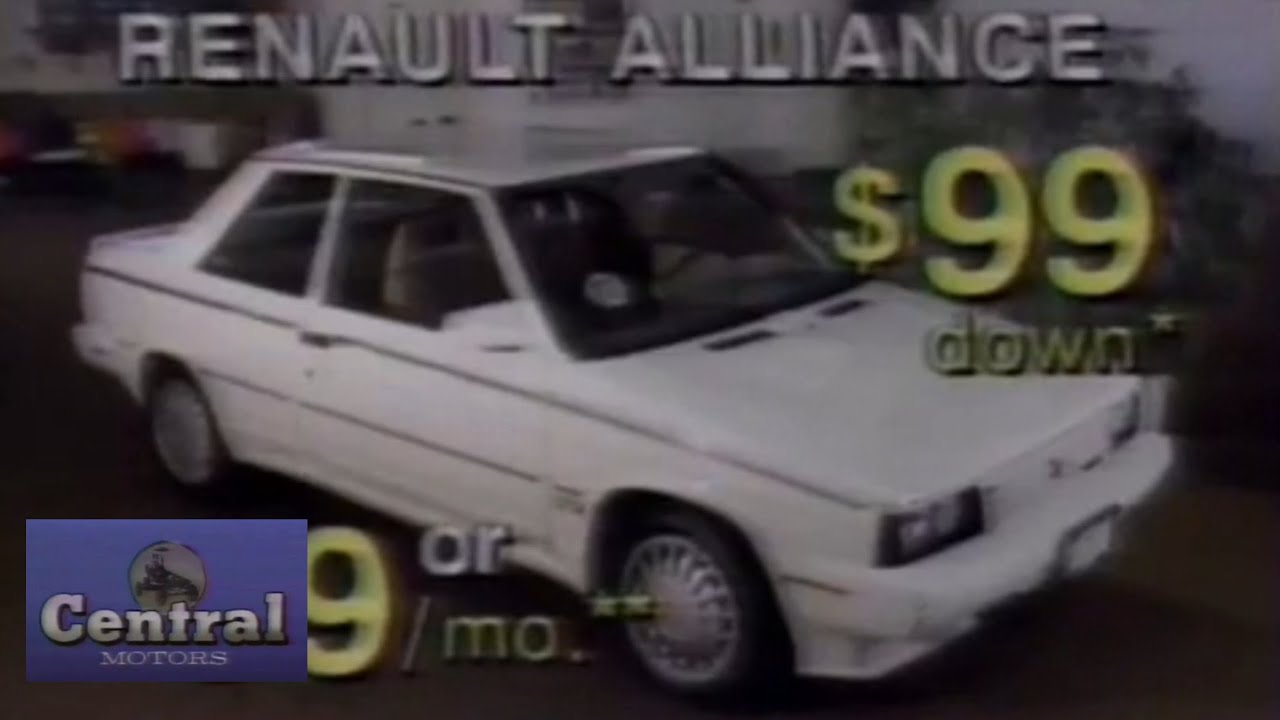 Car dealer - Central Motors dealer - 1987 - YouTube
