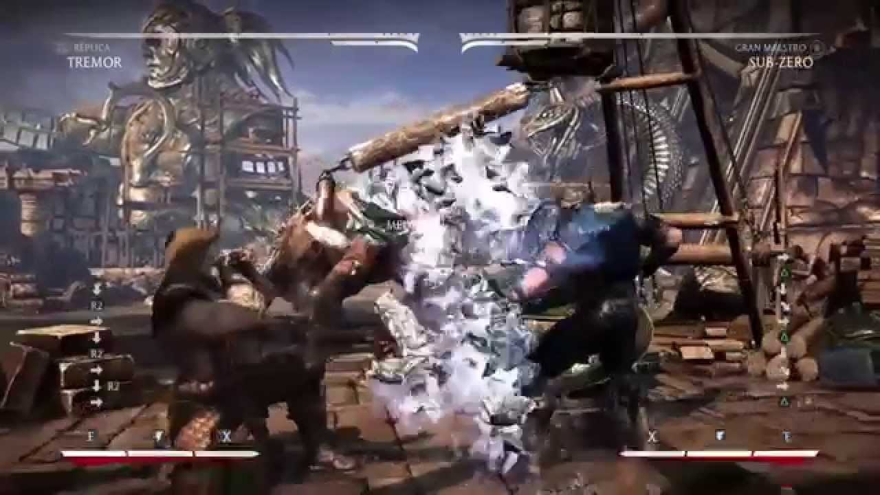 Tech: Break Sub-Zero's ice clone - Mortal Kombat X - YouTube