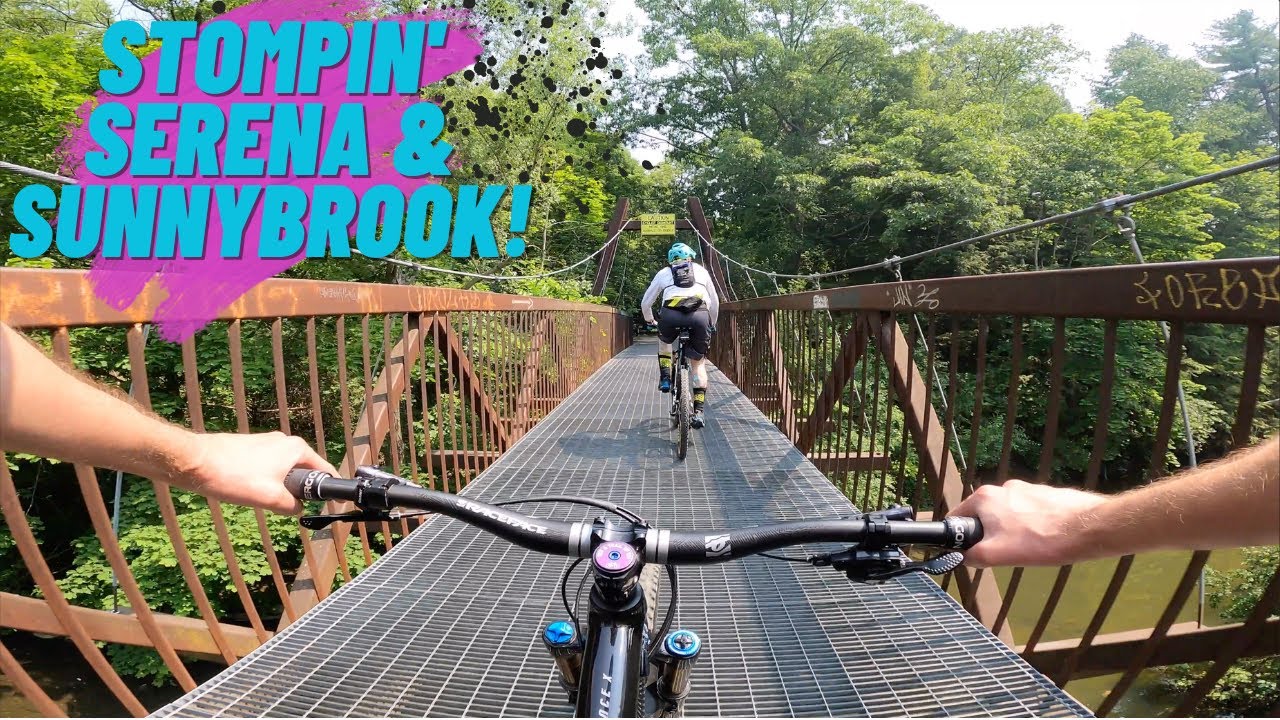 STOMPIN' SERENA & SUNNYBROOK! GUDY LOOP & JUMPING PRACTICE! GAP JUMPS ...