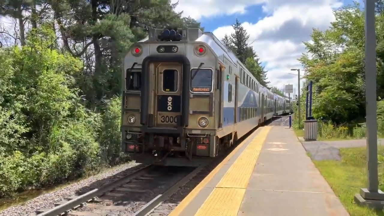 Tour of Sainte-Rose train station - YouTube
