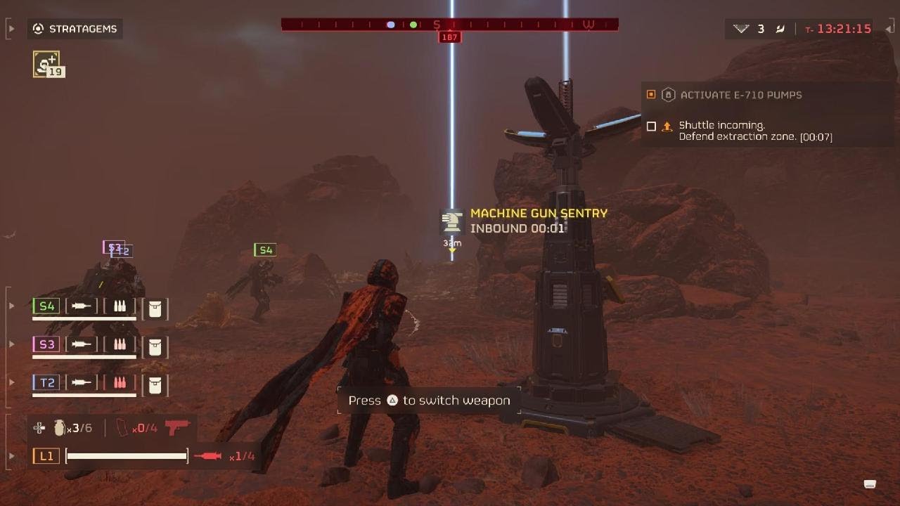 HELLDIVERS 2 team kill - YouTube