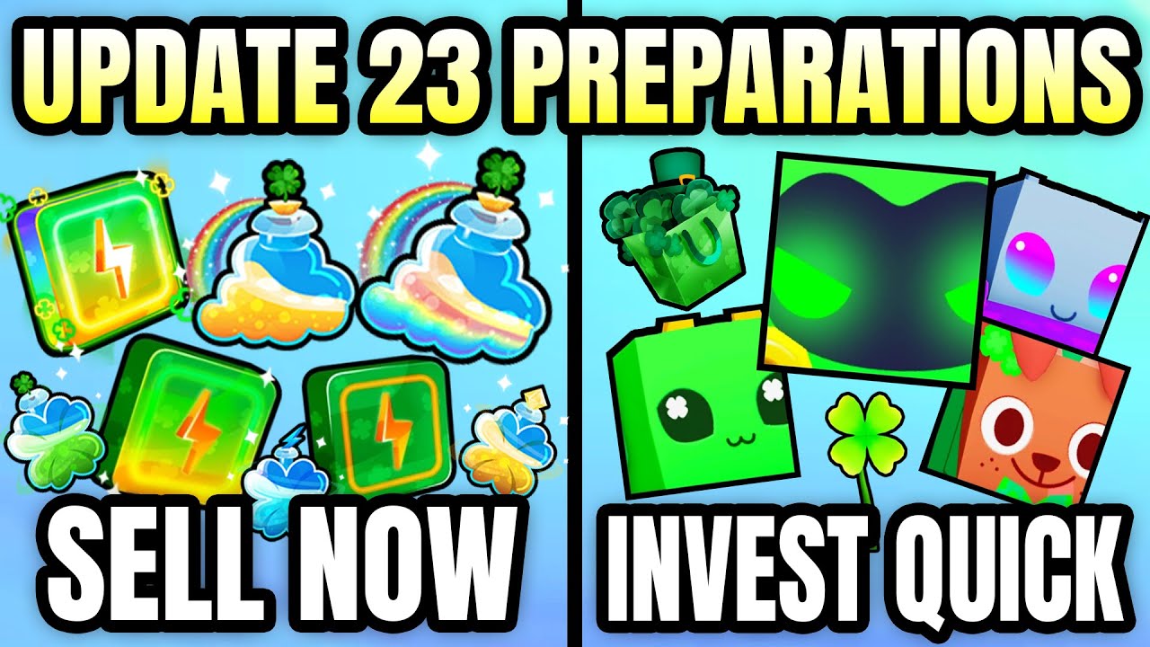 Update 23 Preparations! Sell Now & Invest Quick in Pets Go! (Roblox ...