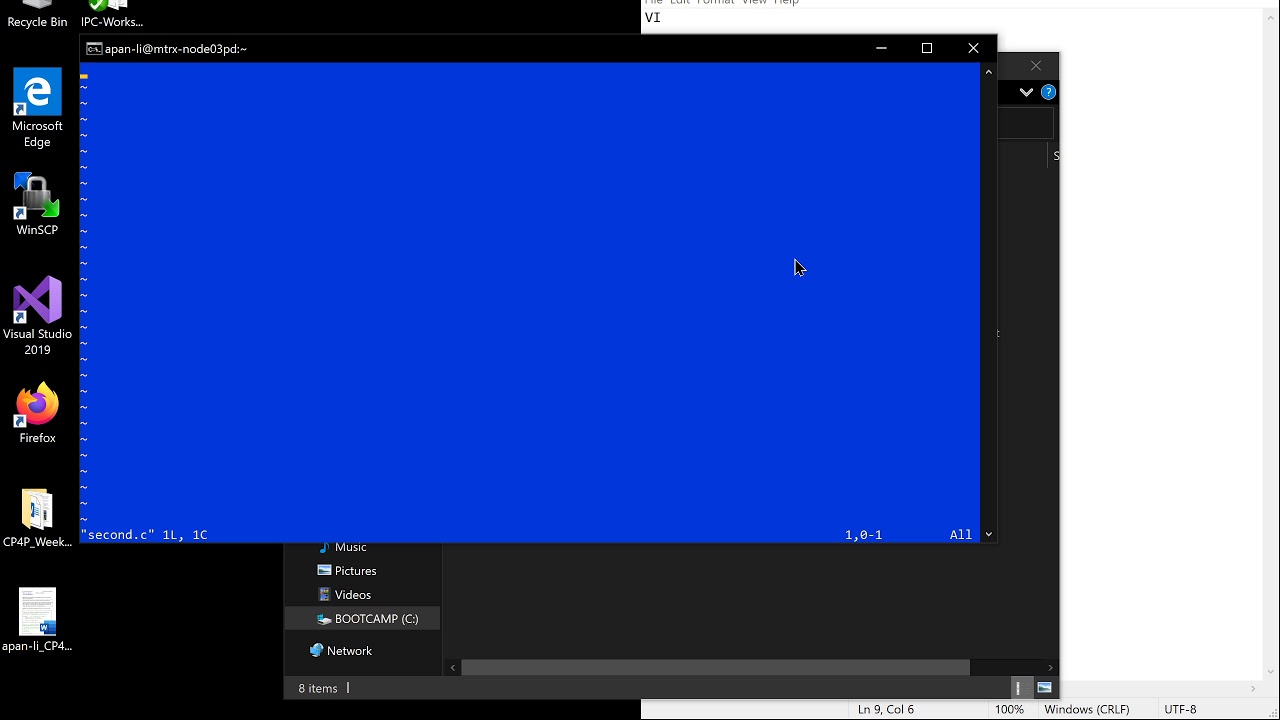 UNIX FILE SYSTEMS AND INTRODUCTION TO VI EDITOR - YouTube