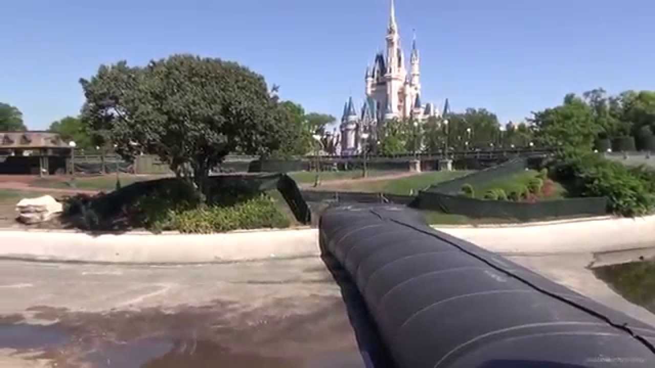 Magic Kingdom Hub Construction Update - April 10th 2014 - Walt Disney ...