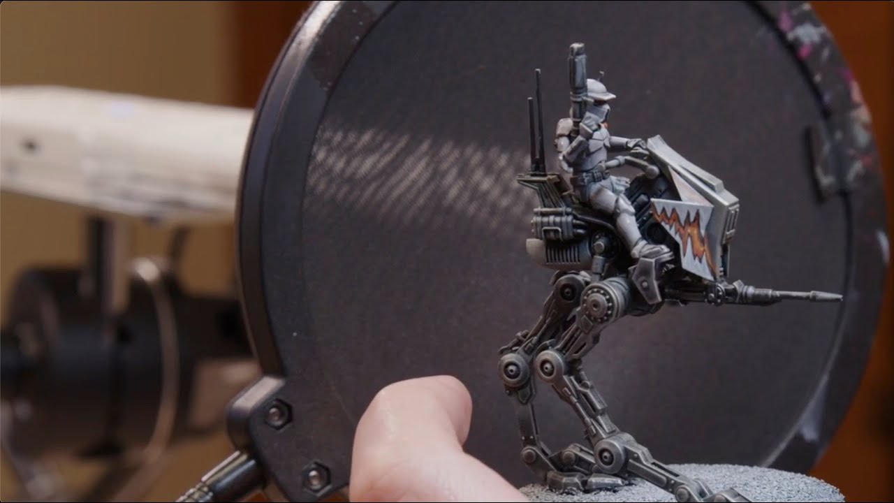 Star Wars: Legion - Painting an AT-RT - YouTube