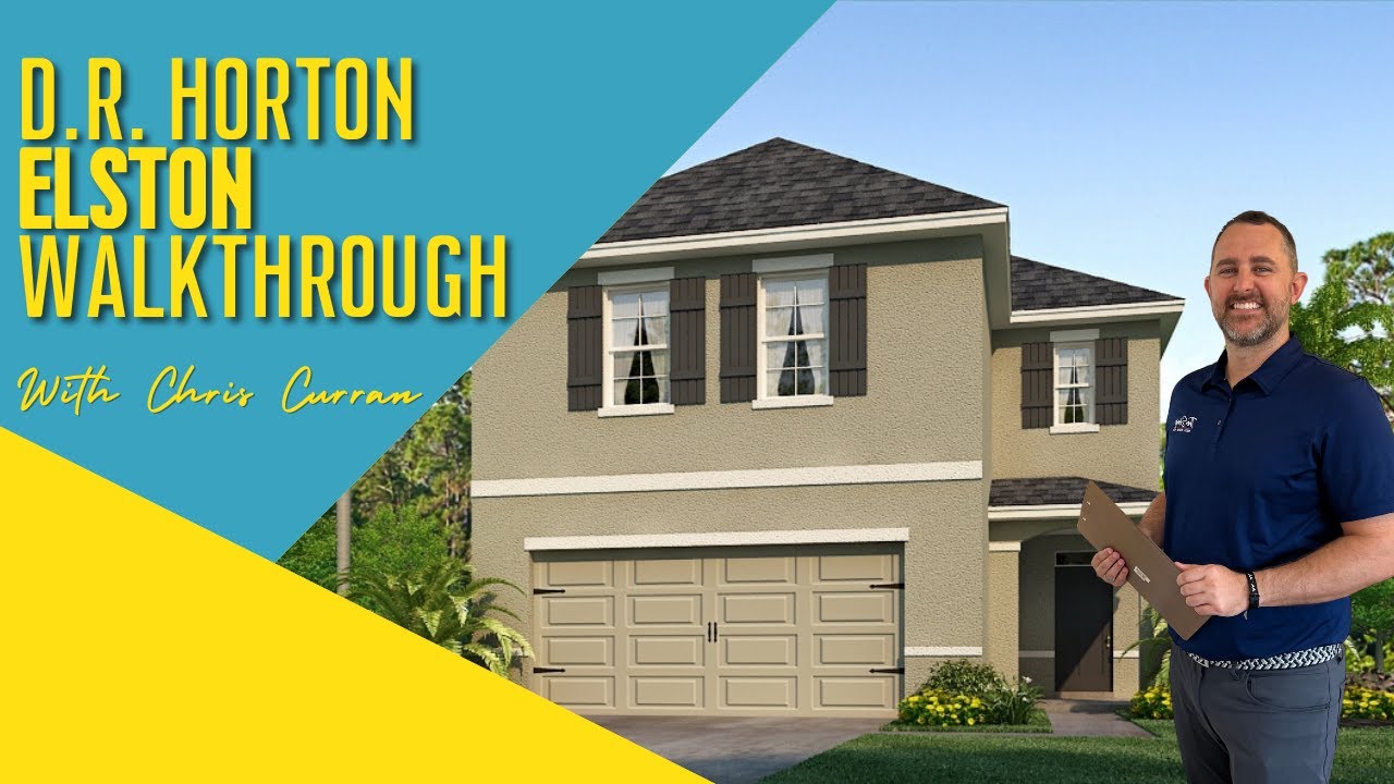 [MODEL HOME] WALKTHROUGH: DR Horton - Elston- with Chris Curran - YouTube