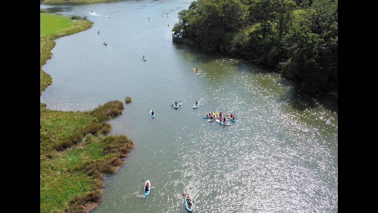 River Hamble Flight from Kayak - YouTube