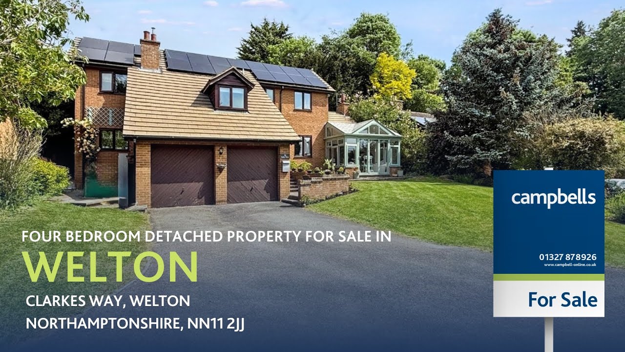 Four Bedroom Detached Property For Sale in Welton (Near Daventry ...