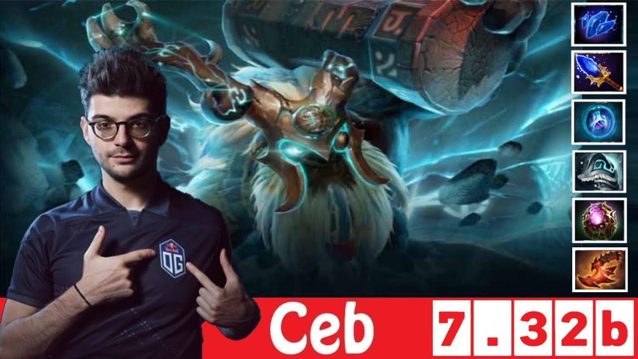 [DOTA 2] Ceb the EARTHSHAKER [OFFLANE] [7.32b] - YouTube