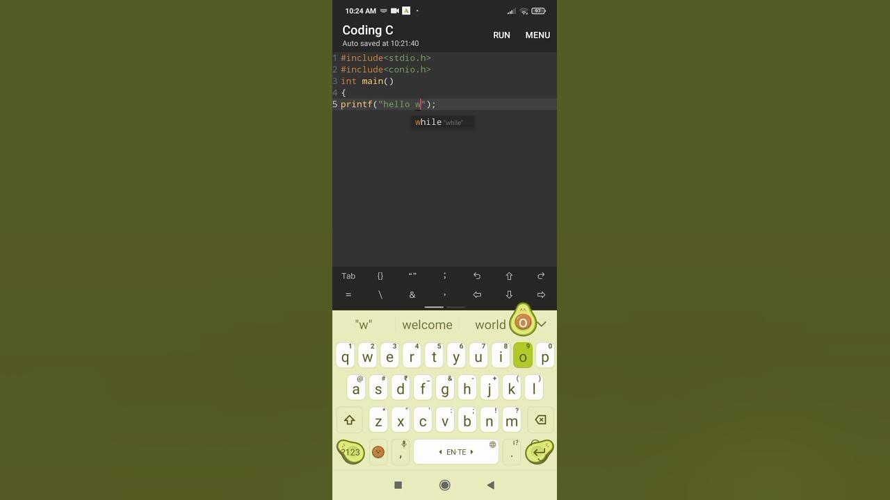 hello world program - YouTube