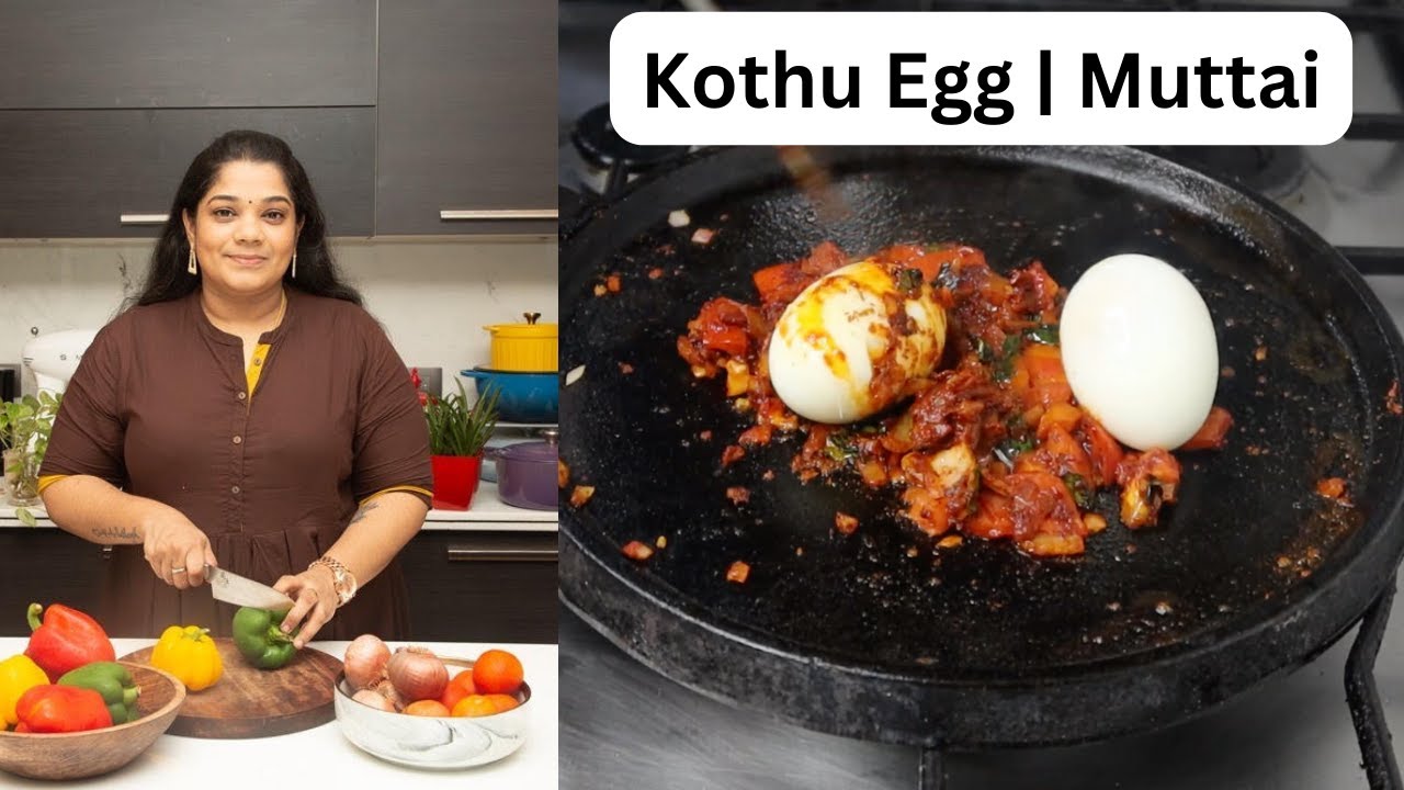 Try this Famous Muttai Mass Recipe - Kothu Egg Masala Recipe - YouTube