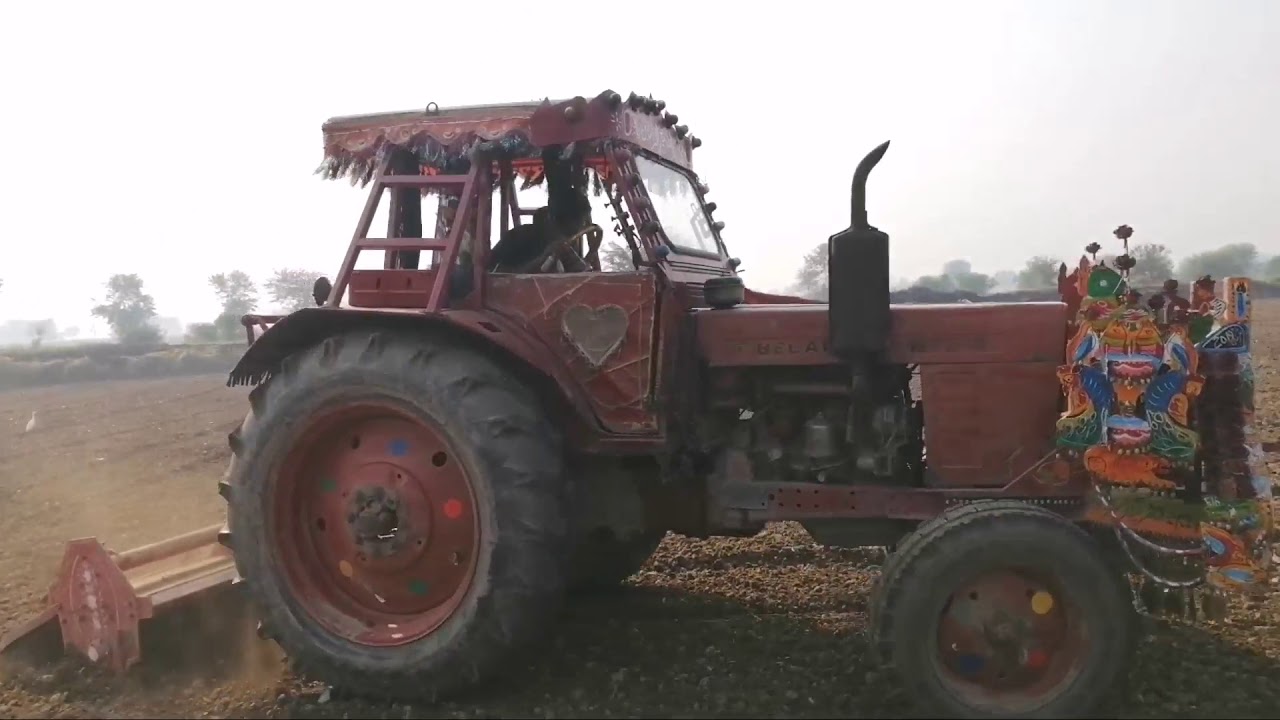 Tractor videos || Punjab Tractors || Tractor stunts || Village Life in ...