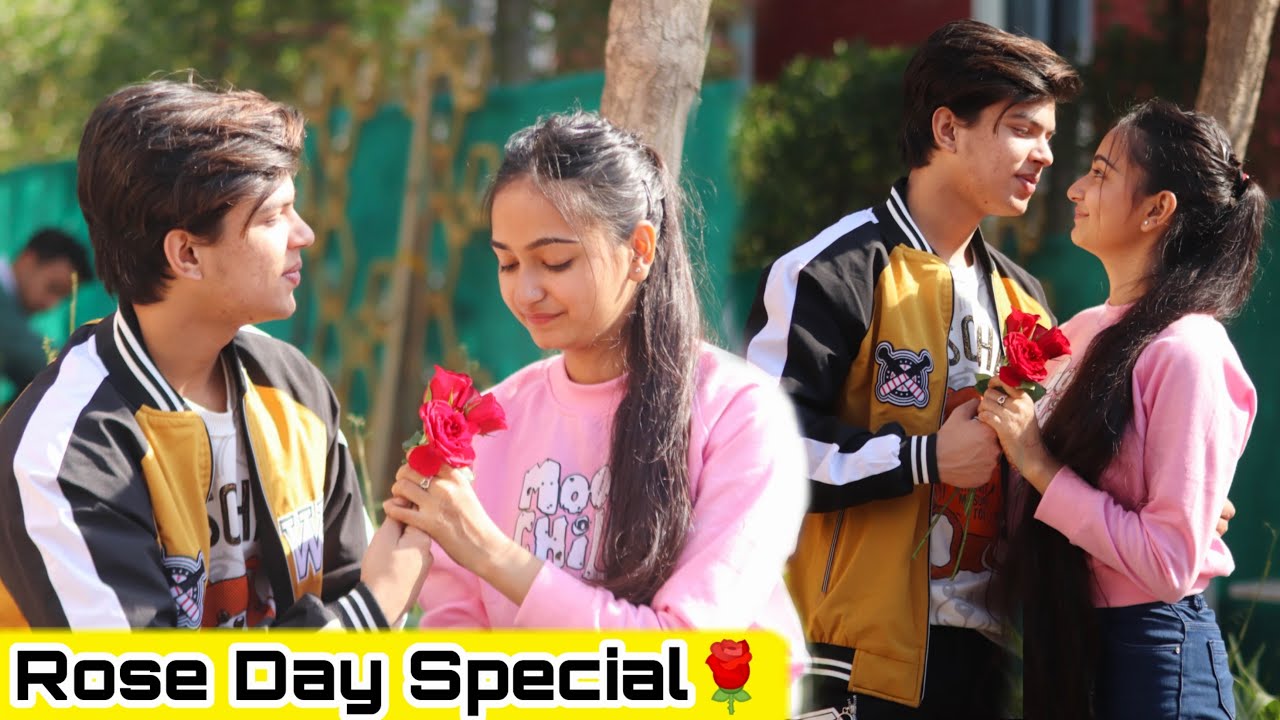 Rose Day Special🌹|| Prank On Riya (Gone Wrong & Romantic😍) || Shahfaiz World - YouTube