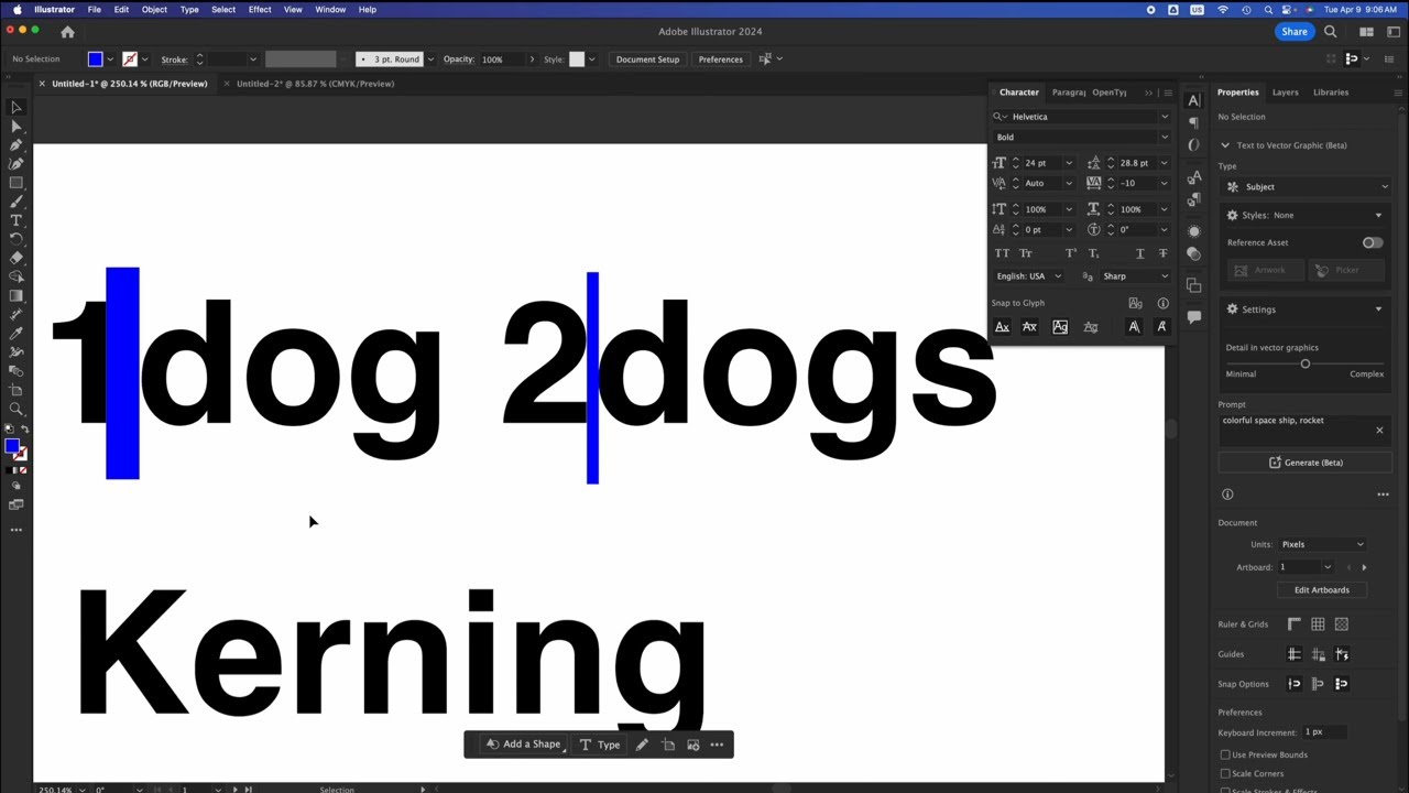 What is Kerning in Graphic Design? Kerning Explained - YouTube