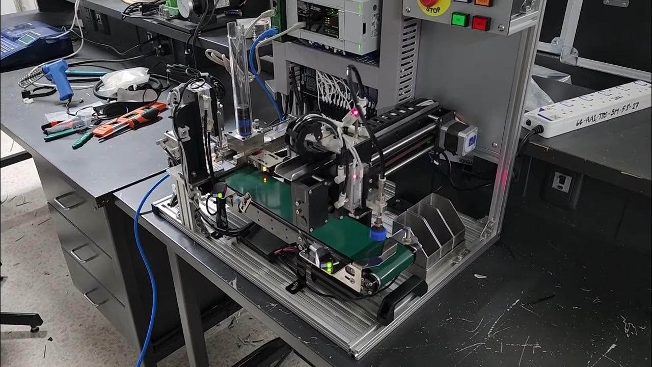 Industrial Automation - Mini PLC Machine Demonstration - YouTube