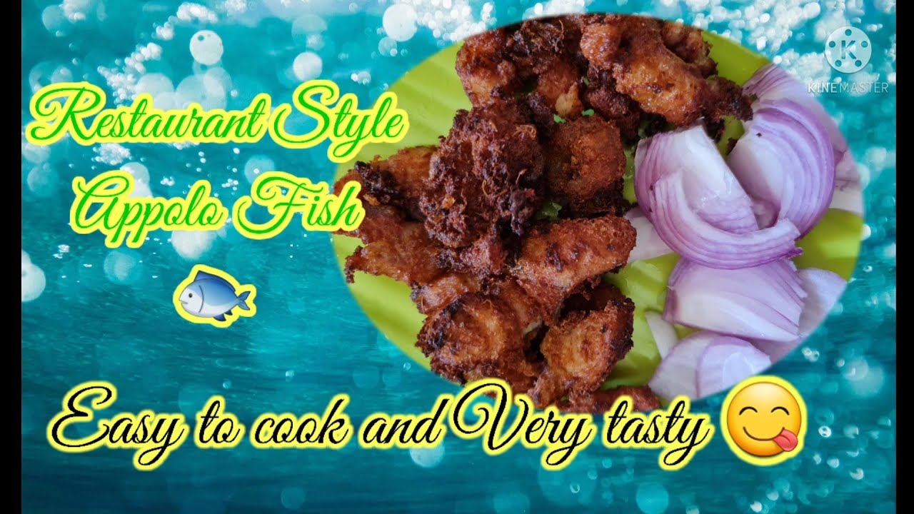 Appolo Fish Fry/Restaurant Style/Musttry Recipe/Very easy to cook/Tasty ...