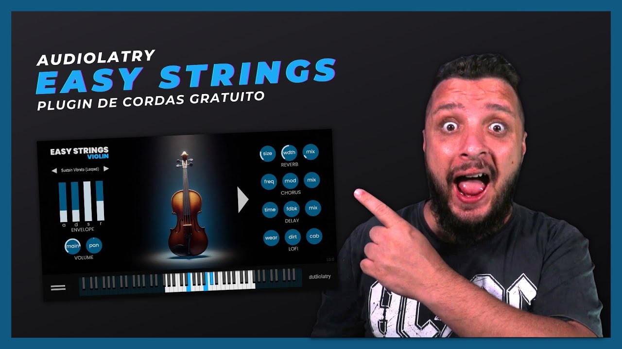 Easy Strings - Plugin de Cordas Incrível e Gratuito da Audiolatry - YouTube