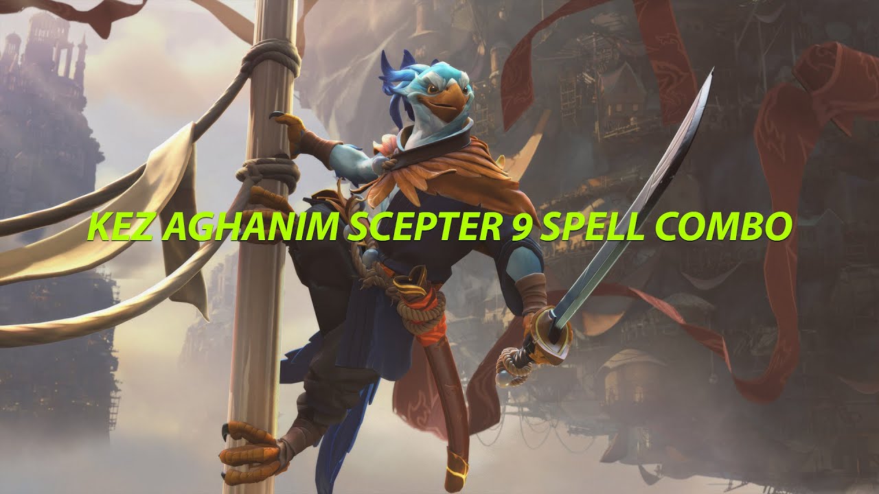 KEZ - TEACHING 9 SPELL AGHANIM SCEPTER COMBO WITH NEW DOTA 2 HERO ...
