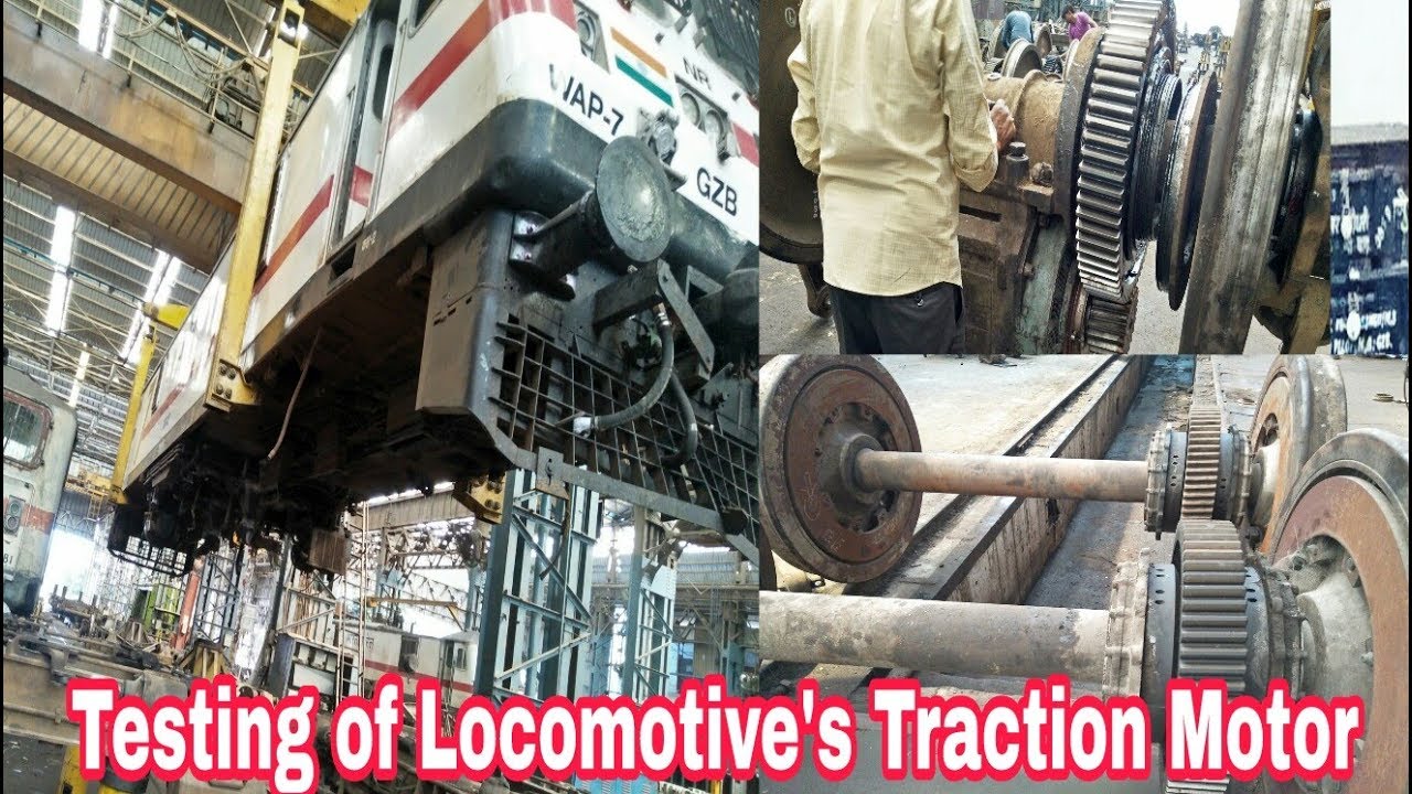 What is traction motor in locomotive? Which motor is used in railway ...