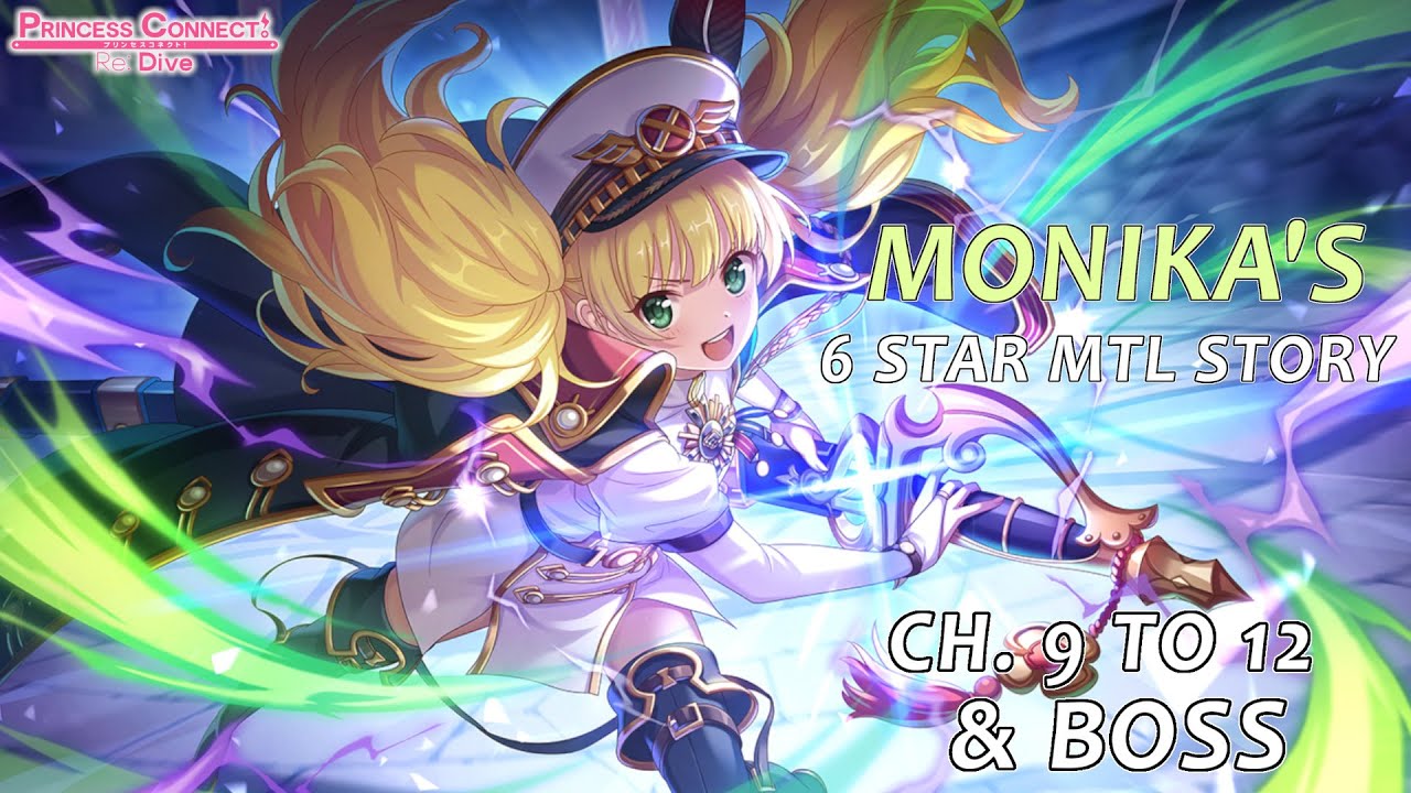 Princess Connect Re:Dive - Monika's 6 Star EX Character Story & Boss ...