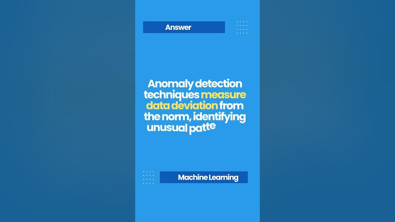 How do anomaly detection algorithms identify outliers in data? #machinelearning #datascience ...