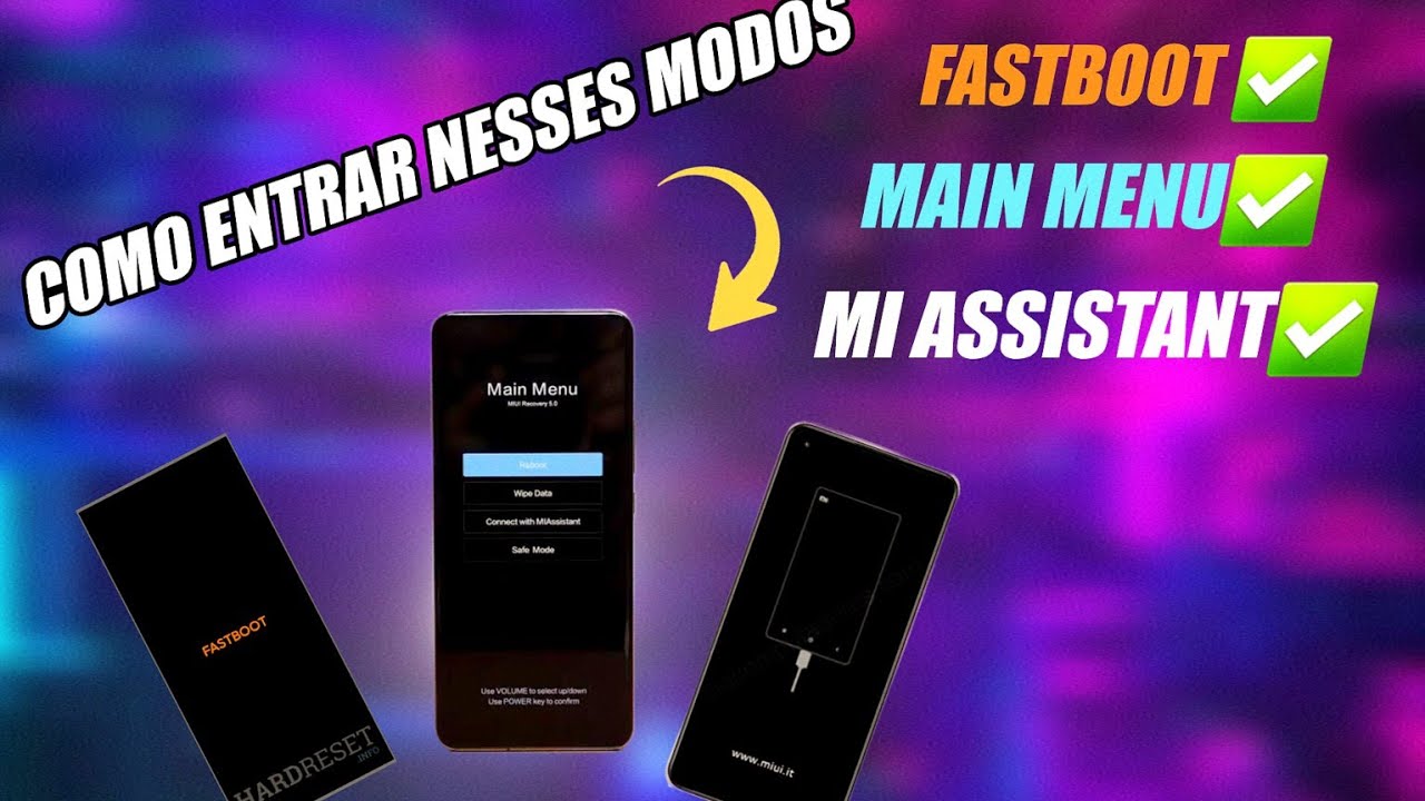 COMO COLOCAR QUALQUER XIAOMI NA TELA DE MAIN MENU / MI ASSISTANT ...