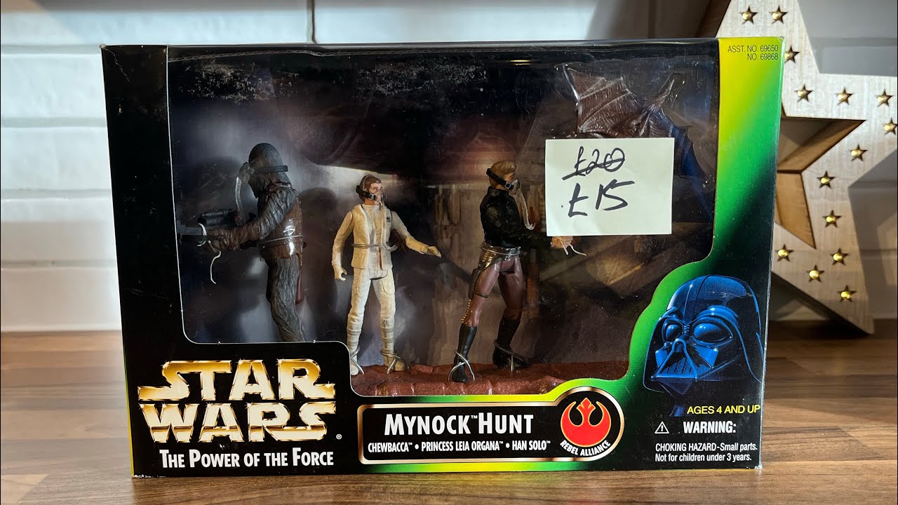 STAR WARS The Power Of The Force (POTF2) Mynock Hunt From The Empire ...