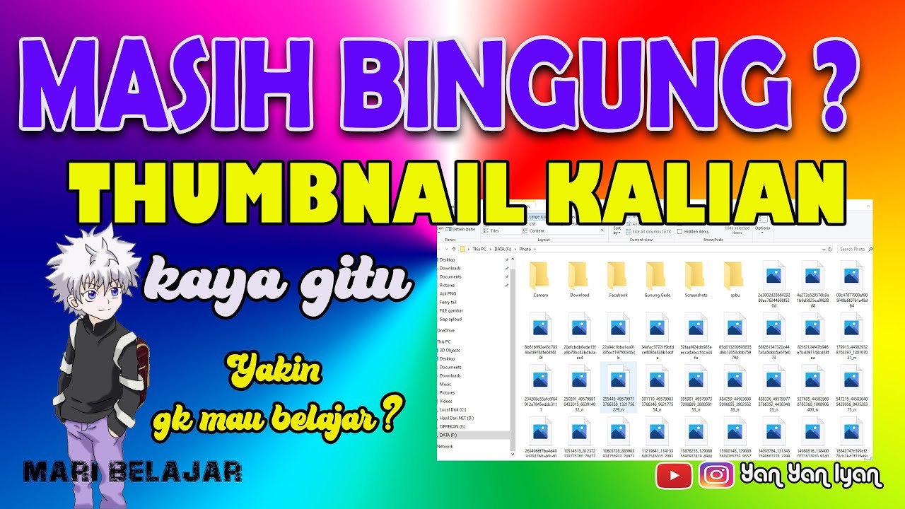 CARA MEMBUKA THUMBNAIL PHOTO & WINDOWS PHOTO VIEWER DI WINDOWS 10 ...