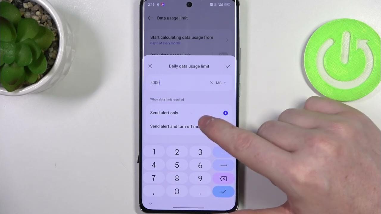 How to Set Mobile Data Limit on Oppo Reno 10 Pro? Turn ON Cellular Data Restriction! - YouTube
