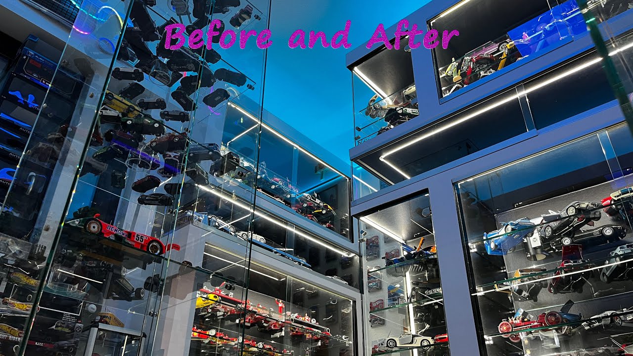 My 1:18 Model Car Collection - Room Conversion before and after ...