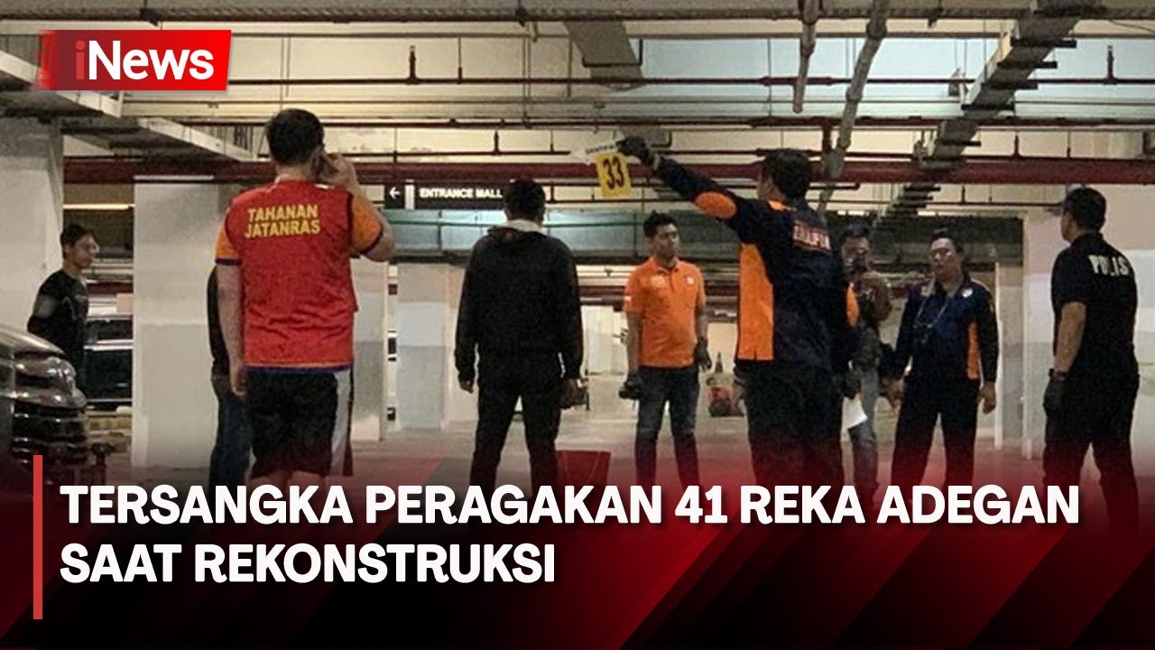41 Adegan Diperagakan Ronald Tannur di Rekonstruksi Penganiayaan - YouTube