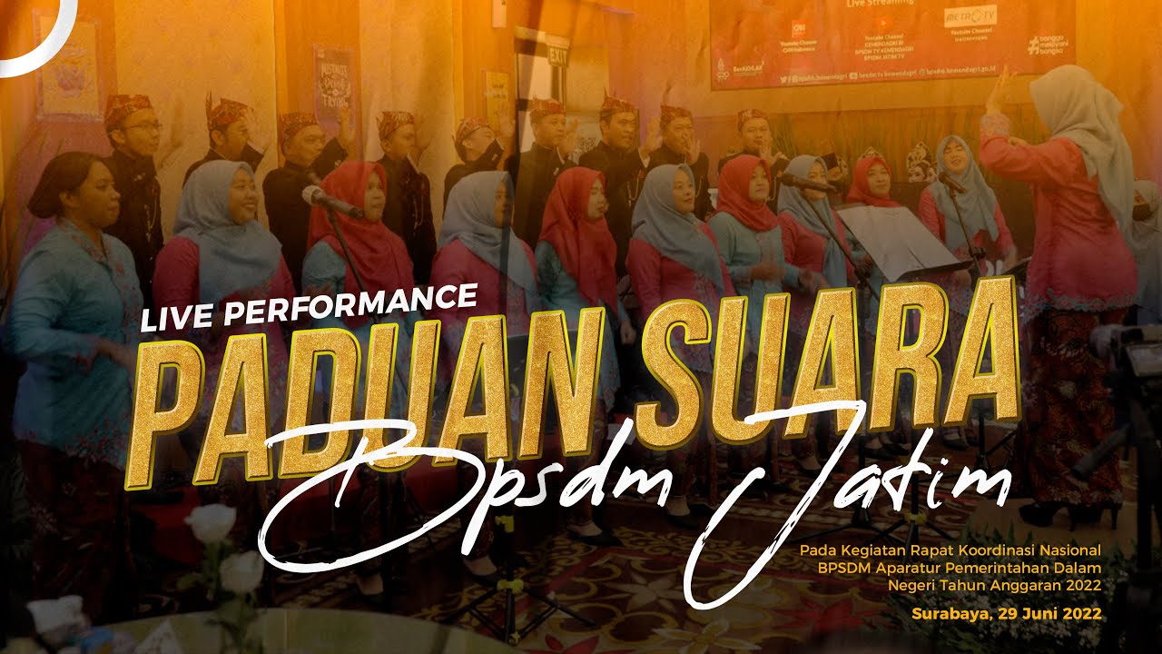 TERBAIK !! LIVE PERFORMANCE PADUAN SUARA BPSDM JAWA TIMUR - YouTube