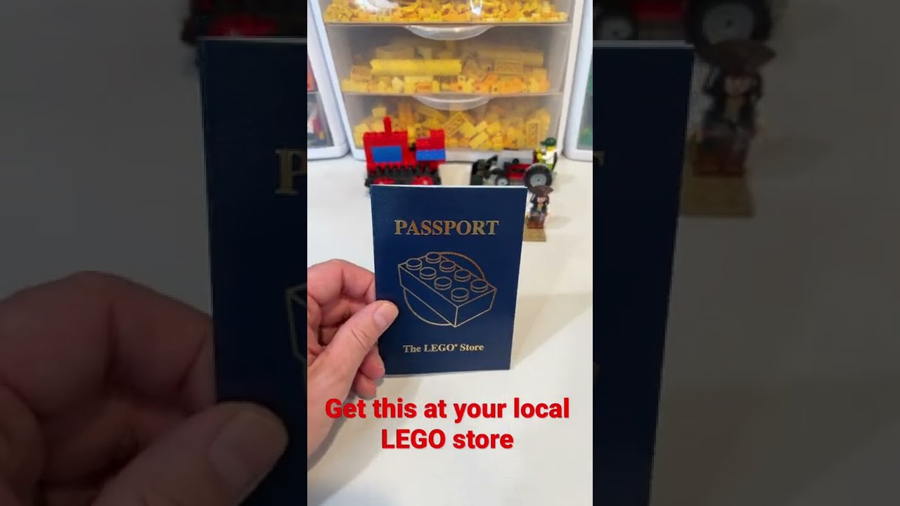 LEGO passport program at your local Lego store! #legoaddict #shorts ...
