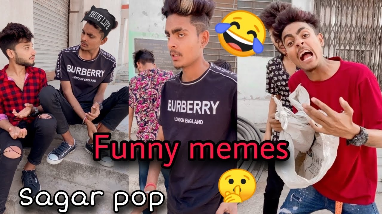 Sagar pop Funny memes videos | comedy videos | try not laugh | Techno ...