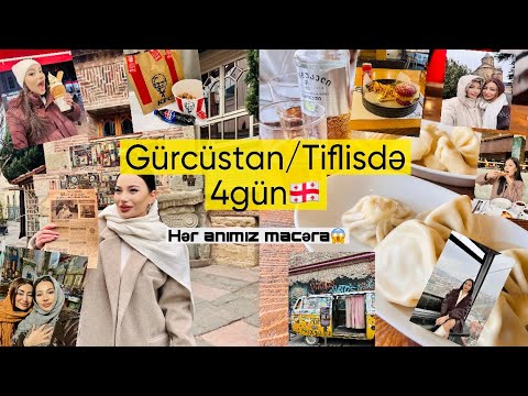 Gürcüstan/Tiflis VLOG🇬🇪❤️ 4 gün sadəcə ikimiz!😍