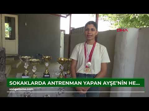 Sokaklarda antrenman yapan Ayşe'nin hedefi Fenerbahçe ve olimpiyatlar