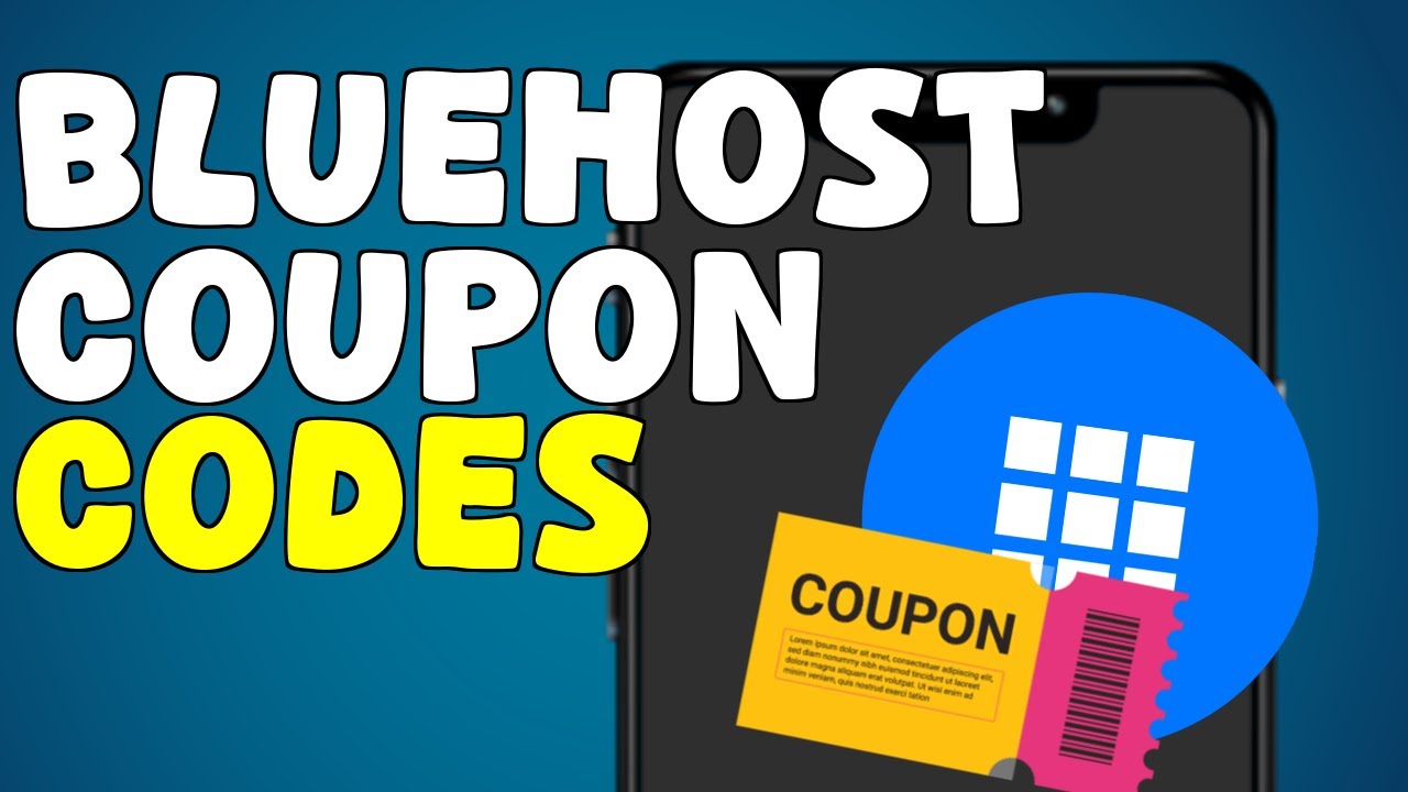 Bluehost Coupon Code Deal Available + How To Apply Coupon Code On ...