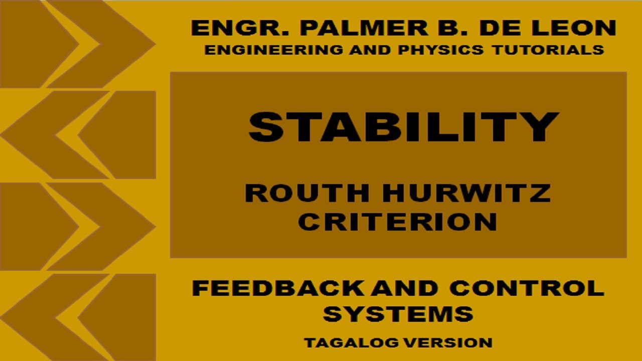 STABILITY OF CONTROL SYSTEM FEEDBACK AND CONTROL SYSTEMS TAGALOG stability-of-control-system-feedback-and-control-systems-tagalog