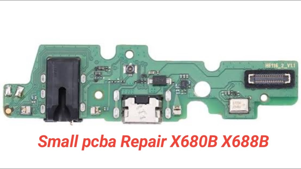 Infinix X688B X680B Chargeing port repiar 100% Clean Work - YouTube