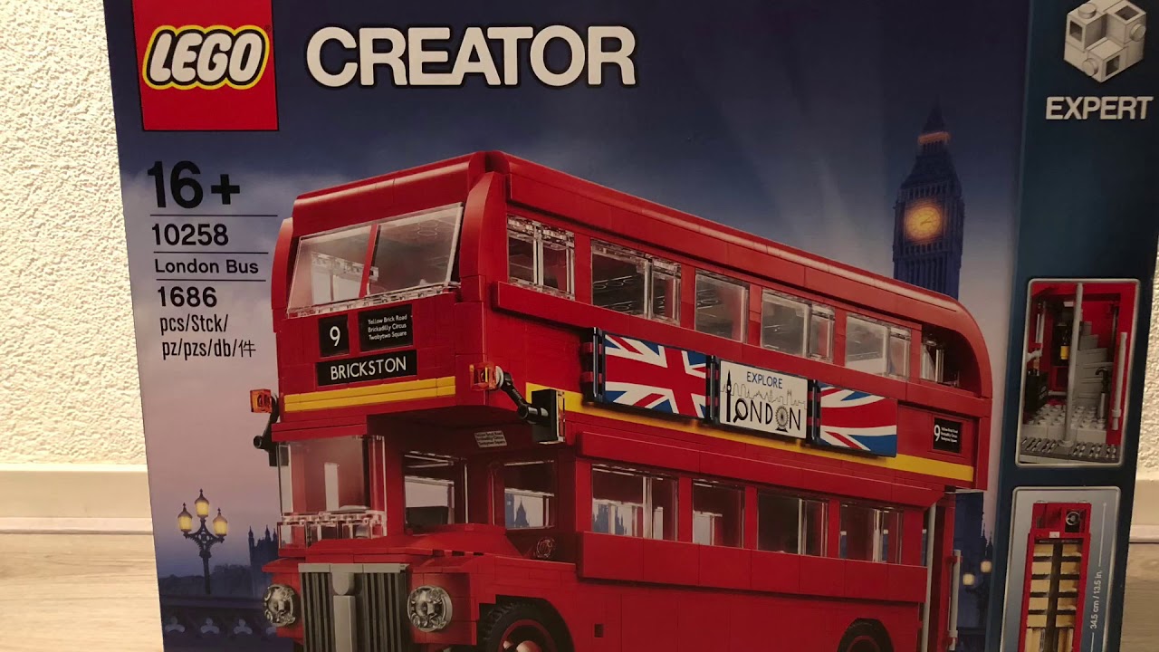 Lego 10258 London Bus - YouTube