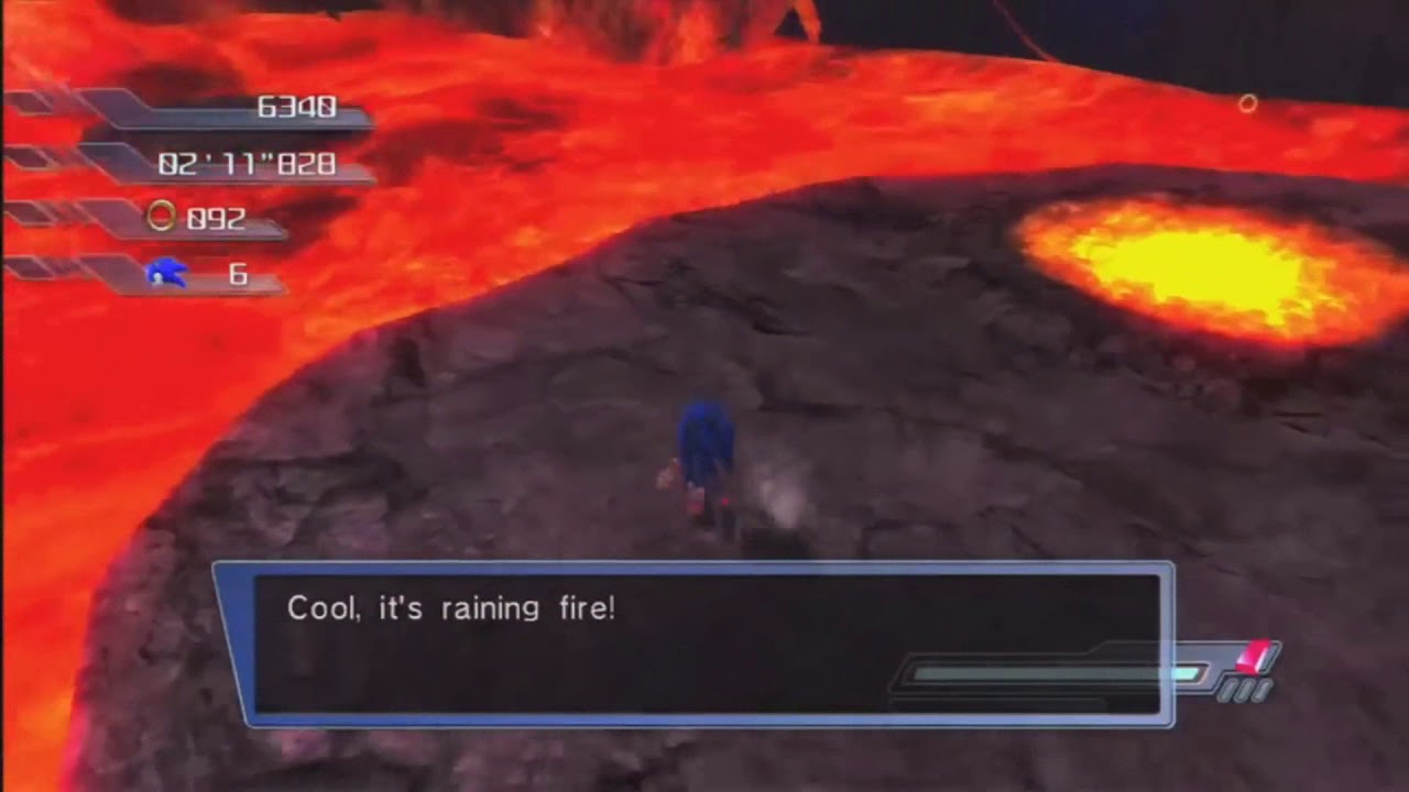 Cool, it's raining fire! - YouTube
